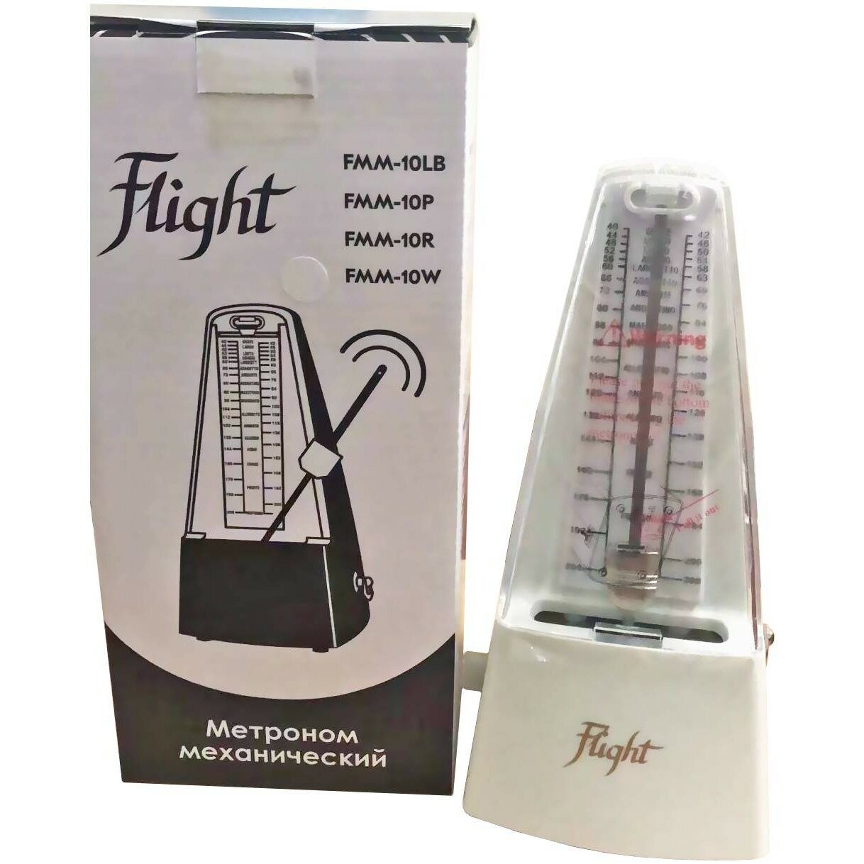 Тюнер/метроном Flight FMM-10 WHITE