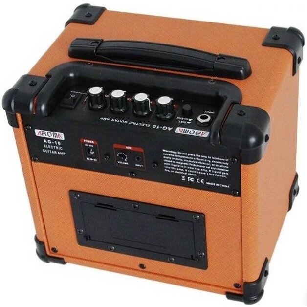 Комбоусилитель гитарный Aroma AG-10 ORANGE — фото 1