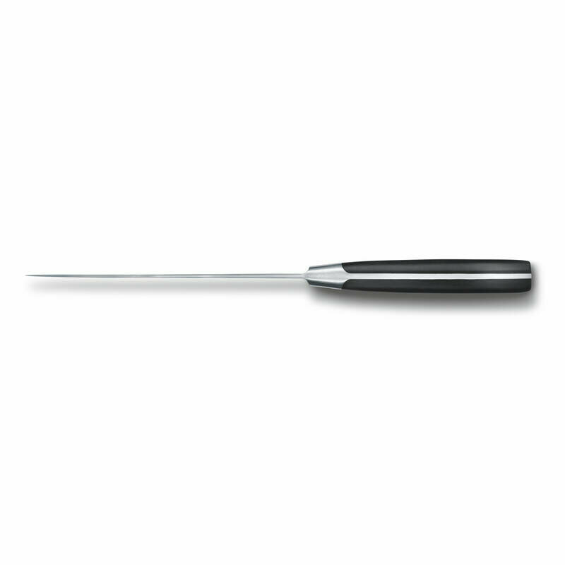 Нож сантоку VICTORINOX Grand Maître, кованый, 17 см, чёрный