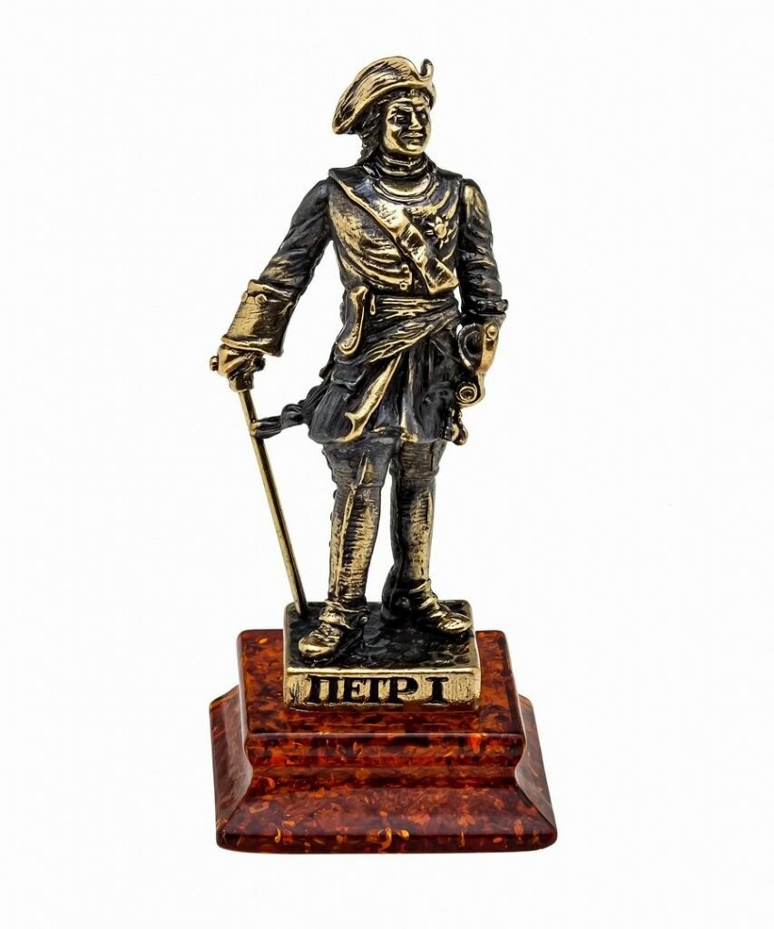 Статуэтка Петр I постамент 1140