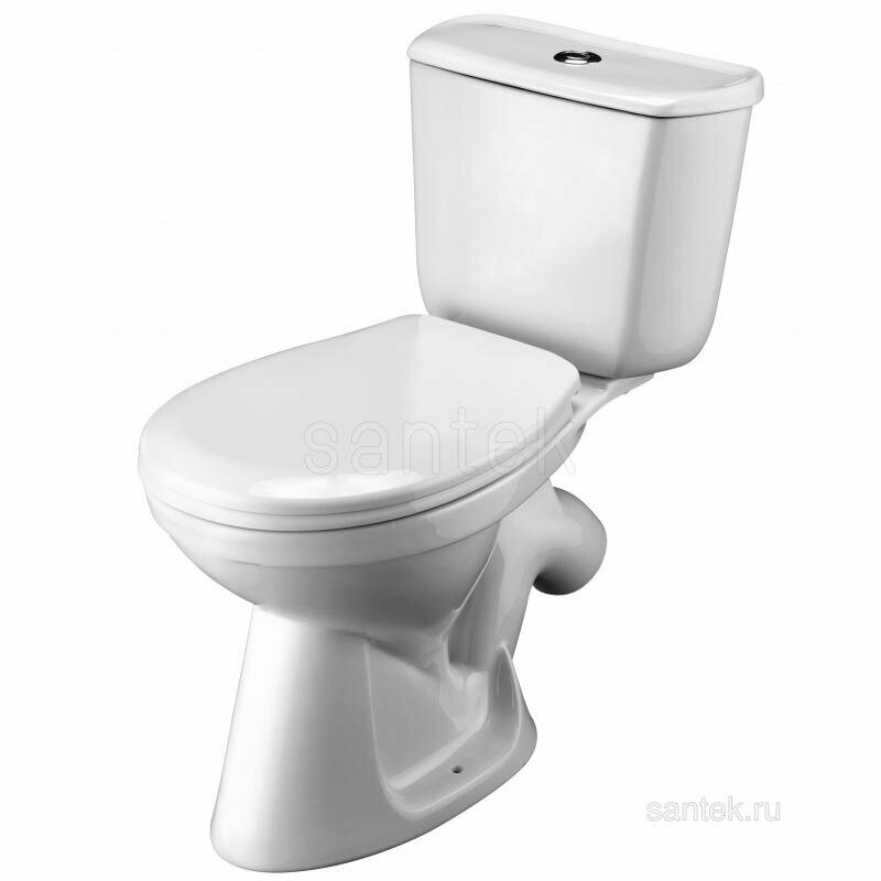 Santek Унитаз - компакт с сиденьем полипропилен Бриз 1WH202569 Сантек