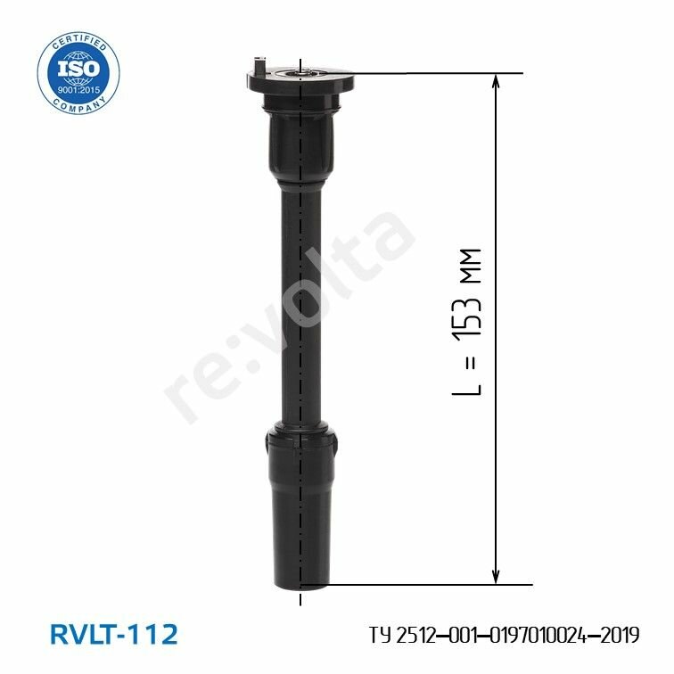 Штепсель наконечник катушки зажигания re: volta RVLT-112, для Mitsubishi Pajero