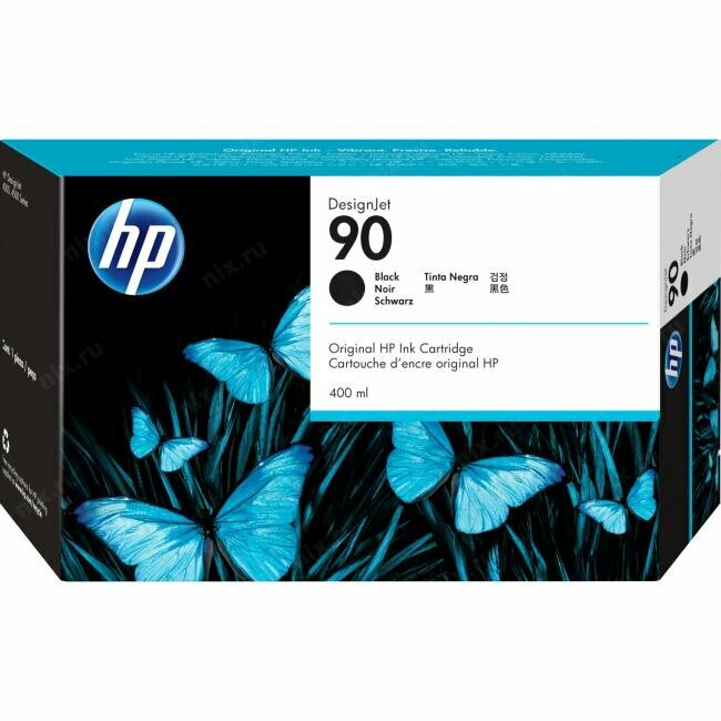 Картридж HP C5058A № 90 Картридж черный для принтеров Designjet 4000 серии (400 мл)