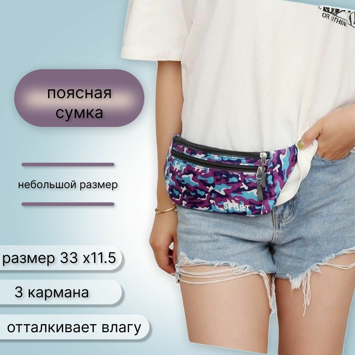 Сумка поясная