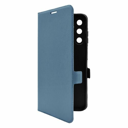 Чехол (флип-кейс) BORASCO для Samsung Galaxy A15, синий [72863]