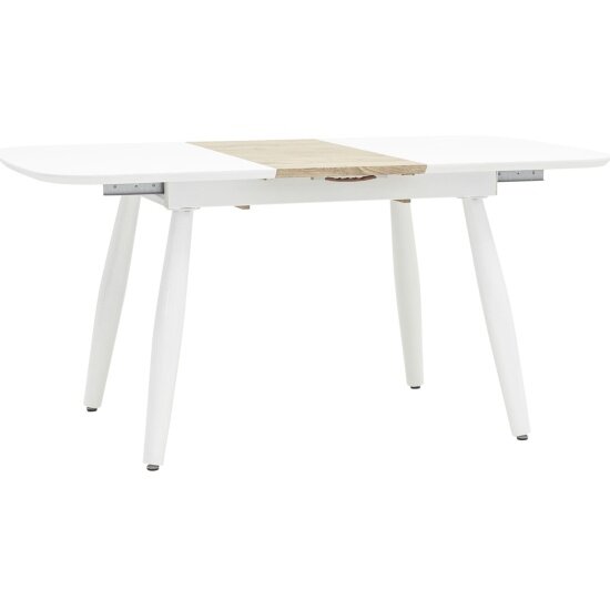 Стол обеденный Stool Group Чикаго, раскладной, 120-160х90, белый