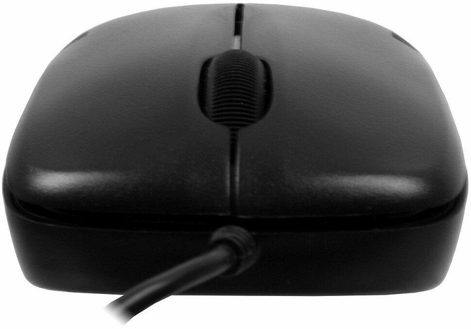Мышь A4Tech OP-560NUS черный оптическая (1200dpi) silent USB (2but) — фото 1