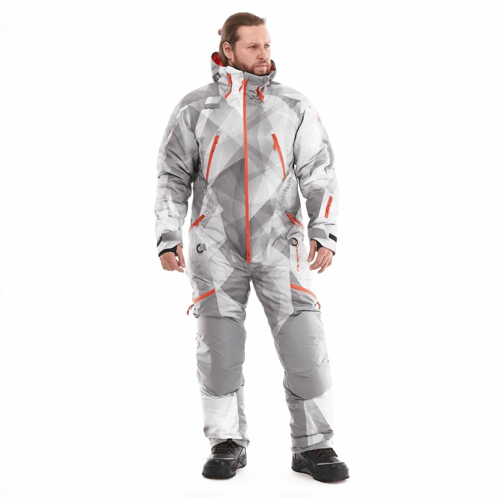 Комбинезон Мужской Dragonfly Expedition Suit (XL / Серый, Камуфляж)