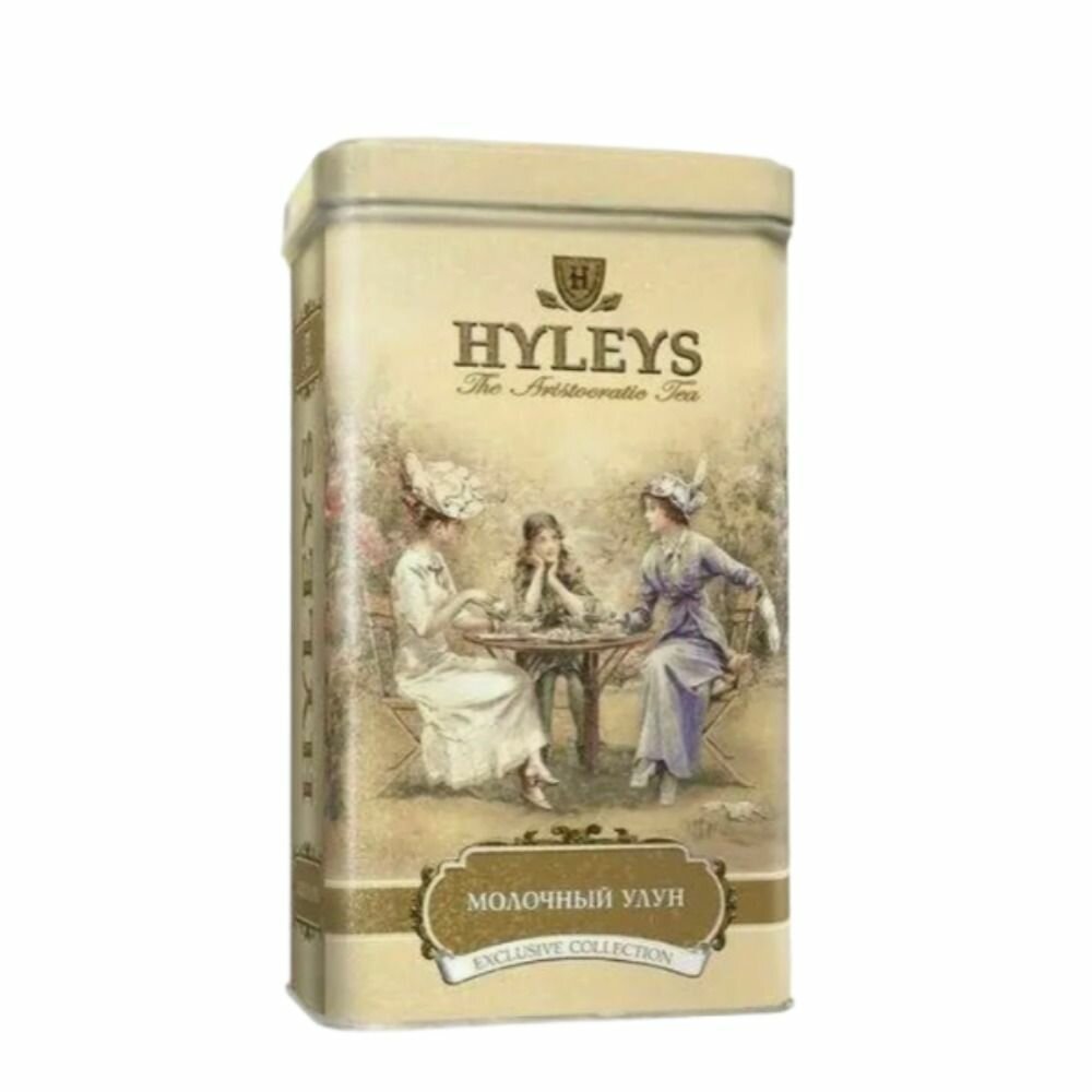 HYLEYS Чай молочный улун, в жестяной банке, 100 грамм