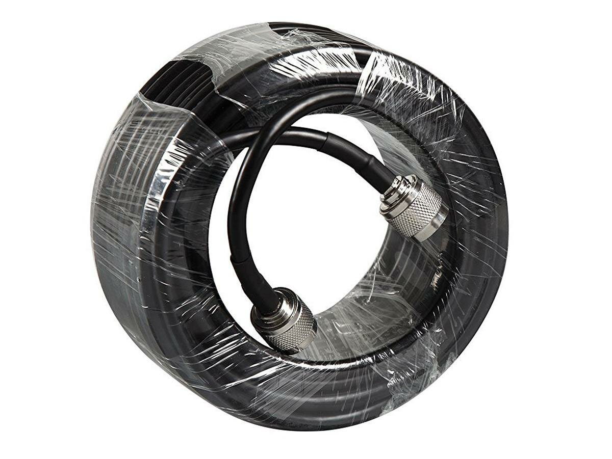 Кабель для репитера связи SYWV-50-5-10 (S1832RU) (10 м, обжатый с двух сторон кабель с разъемами N-male) - кабели для усилителя 2g 3g 4g