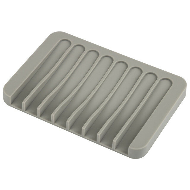 Рыжий КОТ мыльница силикон серый компактная дренажная принадлежность для ванной