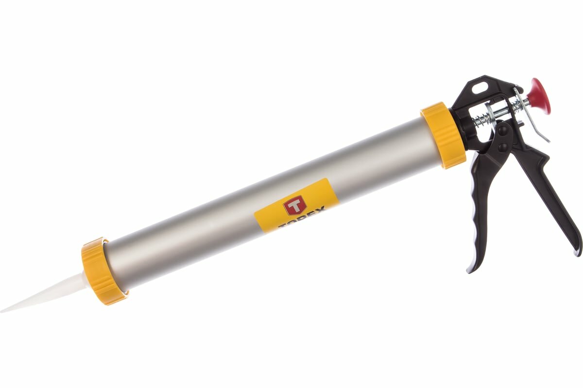 TOPEX 21B360 Пистолет для герметиков с регулируемой подачей и защитой рукояти
