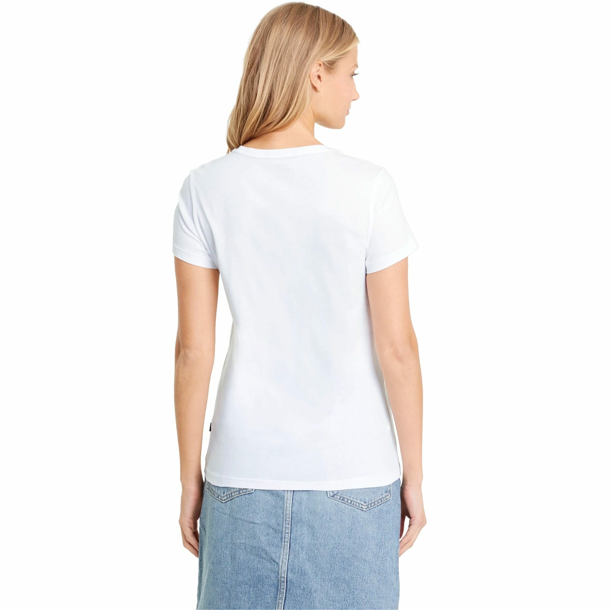 Футболка PUMA Heart Tee, размер XS, белый — фото 1