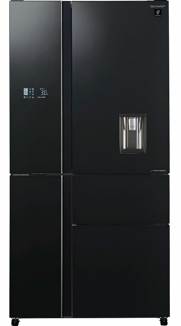 Многокамерный холодильник Sharp SJ-WX99A-BK No frost, черный