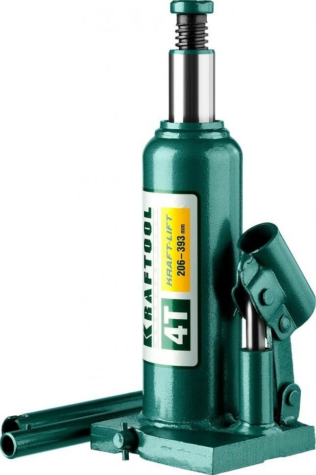 Домкрат Kraftool 43462-4_z01 Kraft-Lift, 4т, 194 - 372мм, бутылочный гидравлический