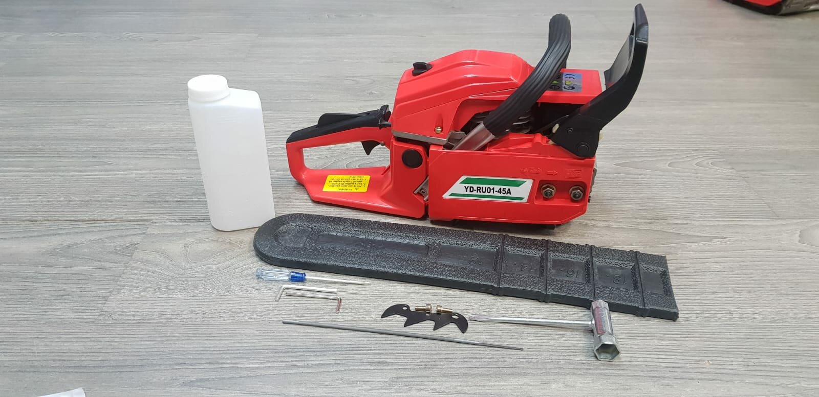 Бензопила TORGWIN 511DL-BP41, антивибрационная, тормоз цепи, 41 см³, 1300 Вт