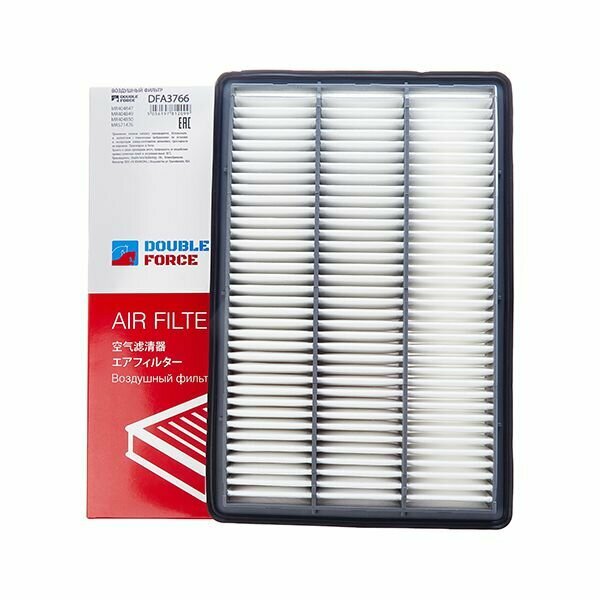 Фильтр воздушный DOUBLE FORCE арт. DFA3766 A3017 MITSUBISHI: PAJERO VW, 6G727475 3000 08.00 , PAJERO VW, 4M41T 3200 09.99