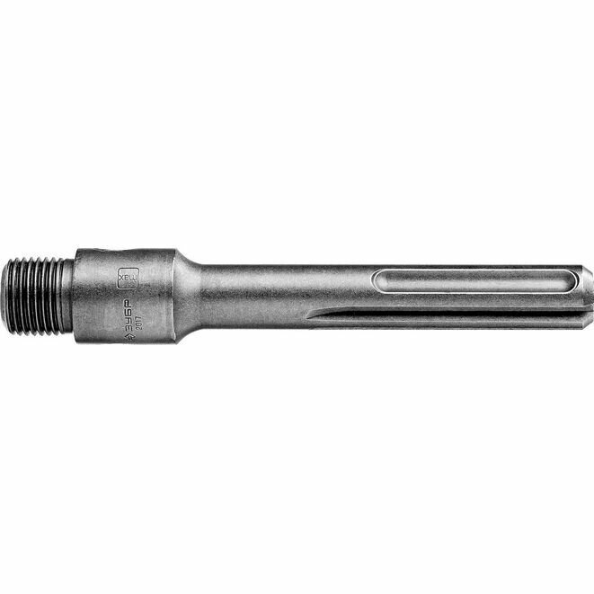 Державка для коронки по бетону Профессионал, L-160 мм, SDS-max, коническая фиксация, ЗУБР