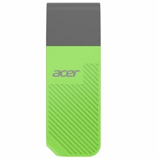Память USB Flash 128 Гб Acer UP200-128G-GR (BL.9BWWA.545) - колпачок, пластик, чтение - 20 Мб/с