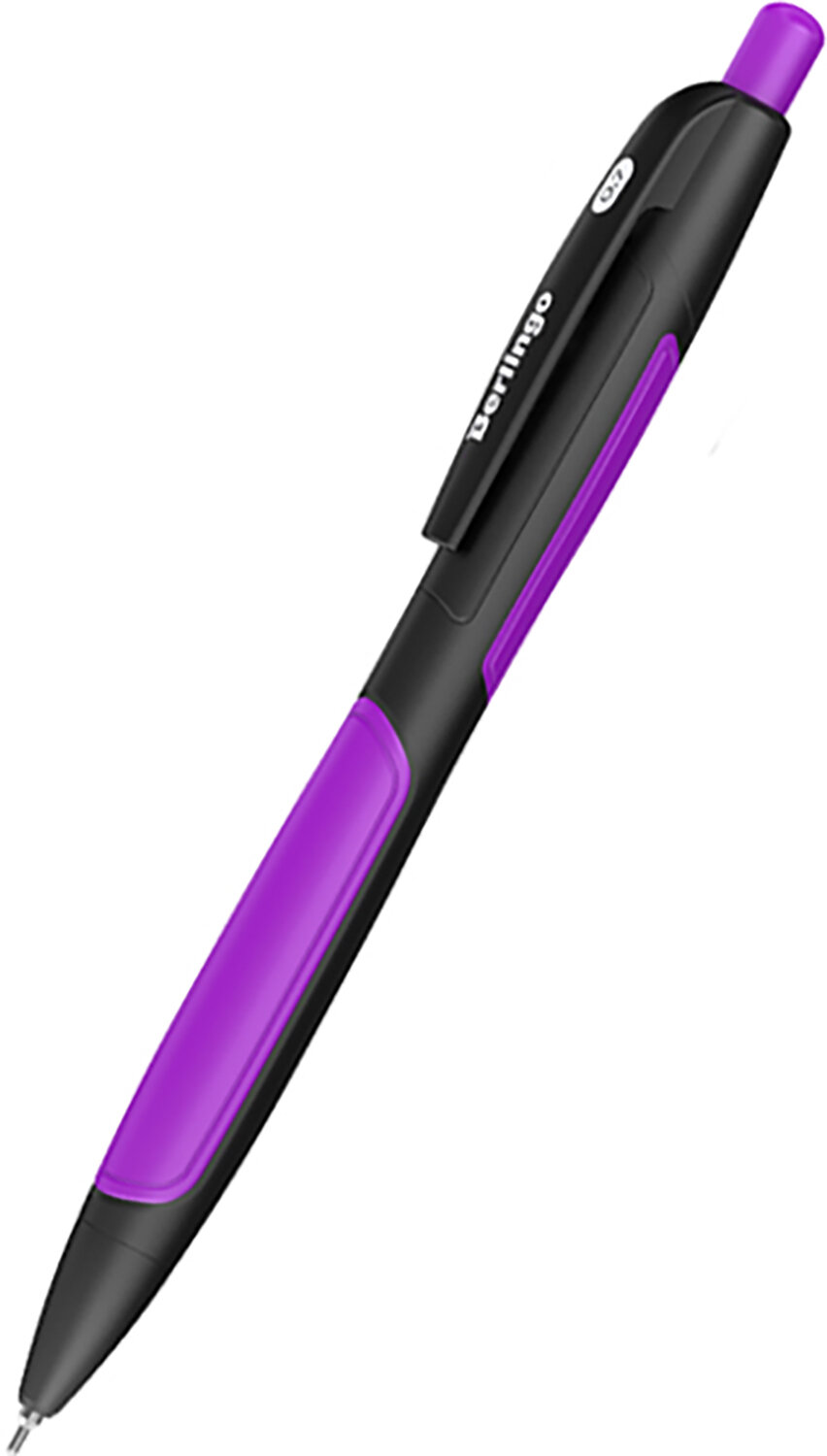 Ручка шариковая автоматическая (0,7 мм), "Color Zone 2", синяя (CBm_70955)