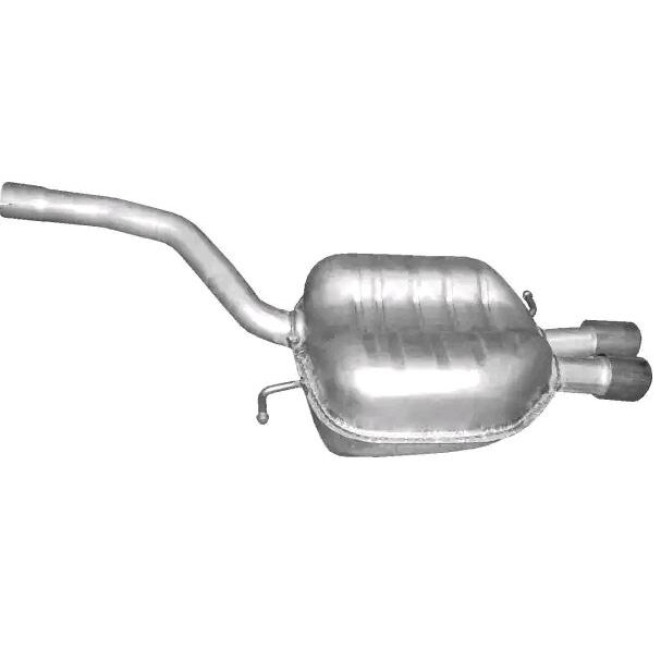 Глушитель выхлопных газов конечный, POLMOSTROW 30.53 (1 шт.)
