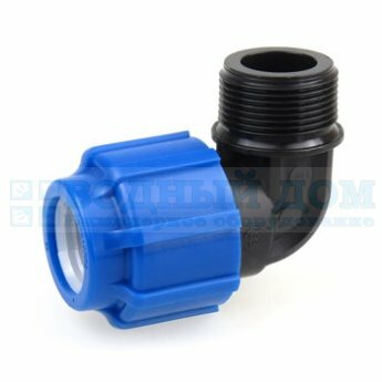 ПНД Угол 32х1" наружняя резьба