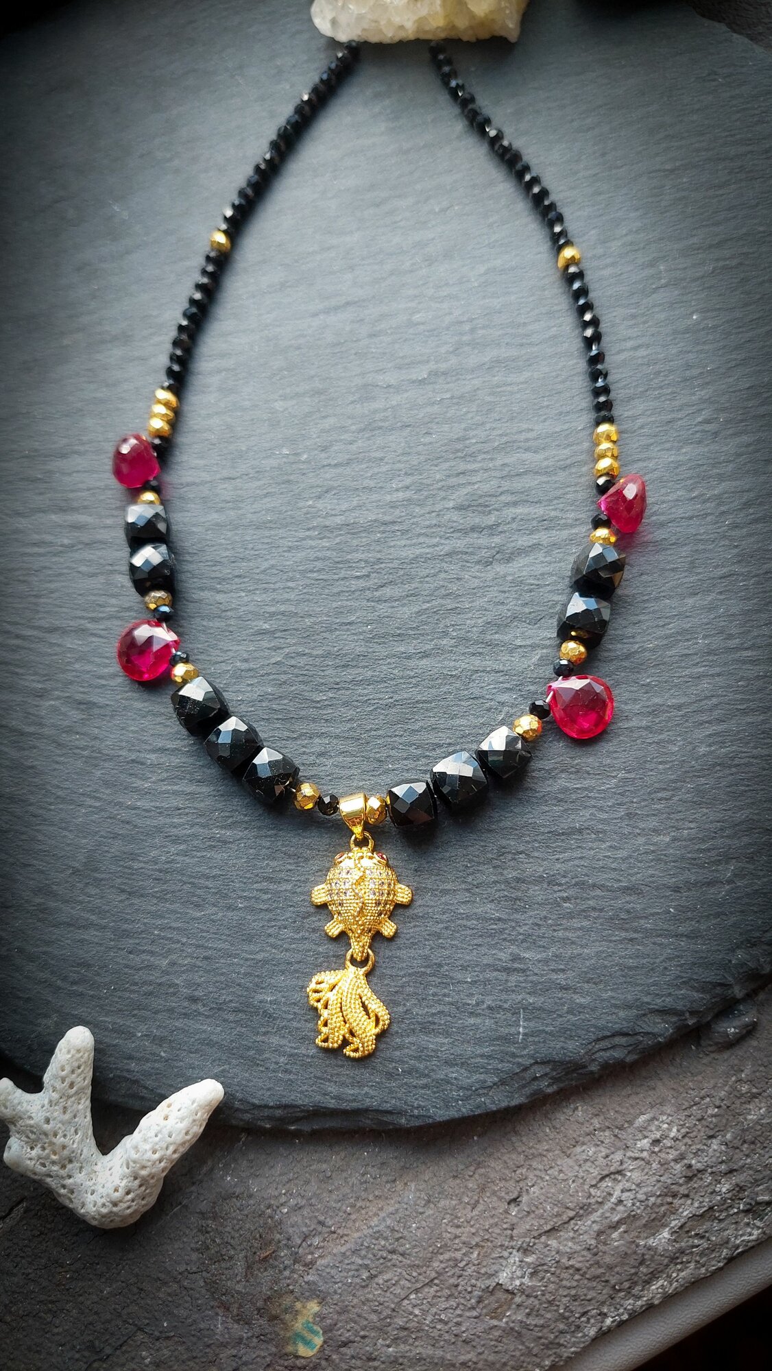 Колье, фианит