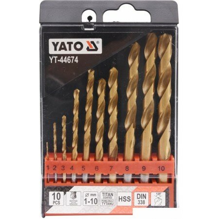 Набор оснастки Yato YT-44674 (10 предметов)