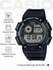 Наручные часы CASIO, серый, красный, черный
