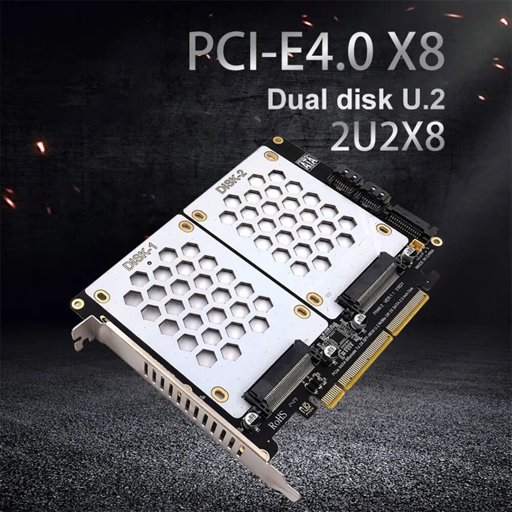 VODOOL Адаптер U.2 к PCIe 4.0 X8 — фото 1