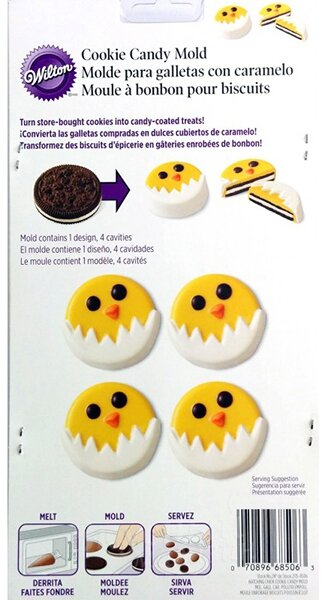 Молд для шоколада/мастики Вылупляющийся цыпленок Wilton 2115-8506 (Набор из 2 шт.)