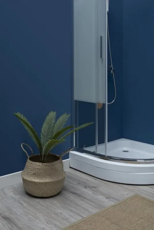 Душевой уголок Aquanet Practic AE10-Q-90x90U-CP 90x90 профиль хром прозрачное стекло; матовое стекло