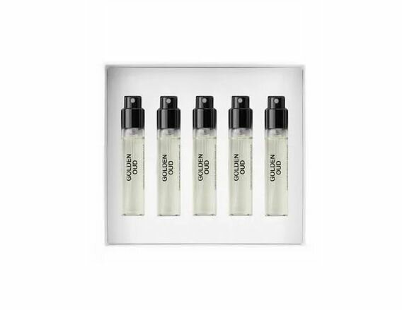 Mizensir golden oud 5x8 ml edp refills - набор сменных блоков парфюмерной воды