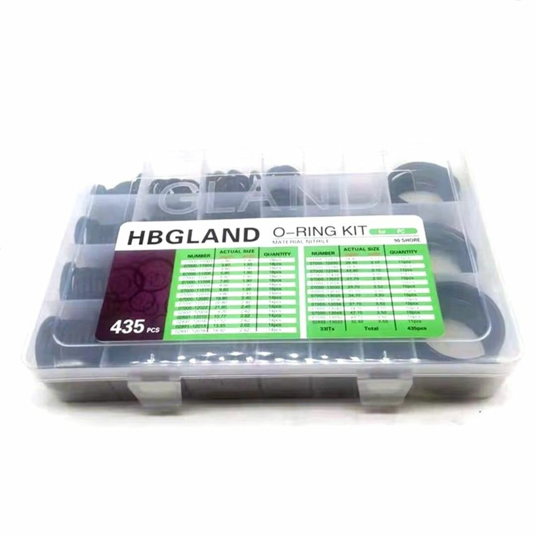 Набор уплотнительных колец KOMATSU, 435 предметов