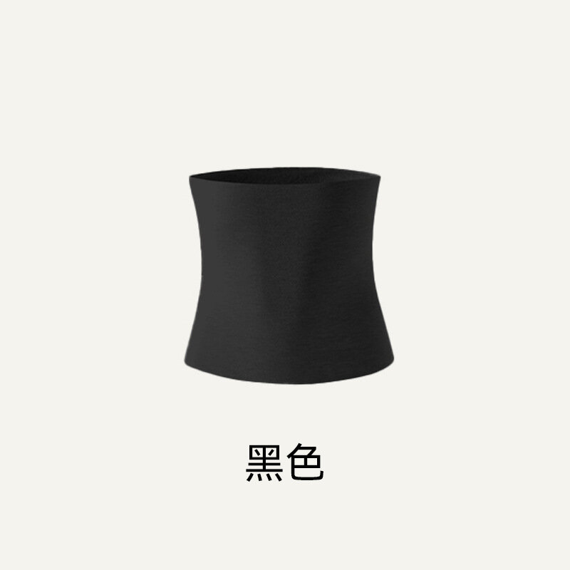 Теплый пояс с шерстяной и шелковой подкладкой для женщин, осень и зима, четыре сезона, высокая эластичность, термозащита живота, защита от холода
