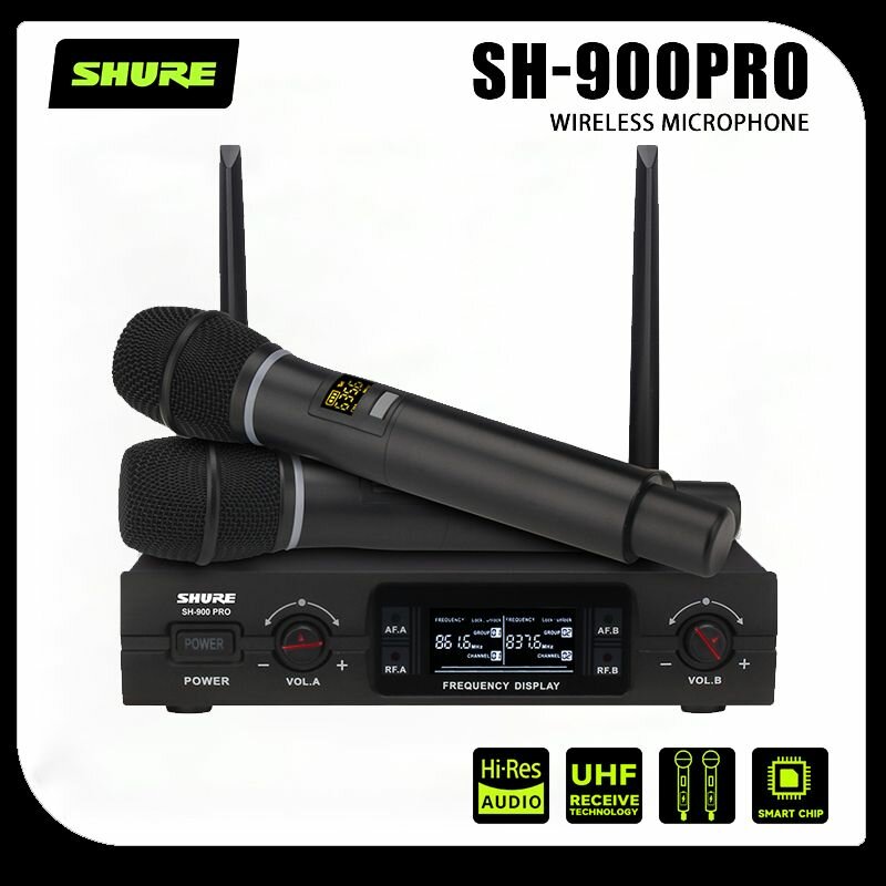 Shure Микрофон универсальный SH-900pro, черный