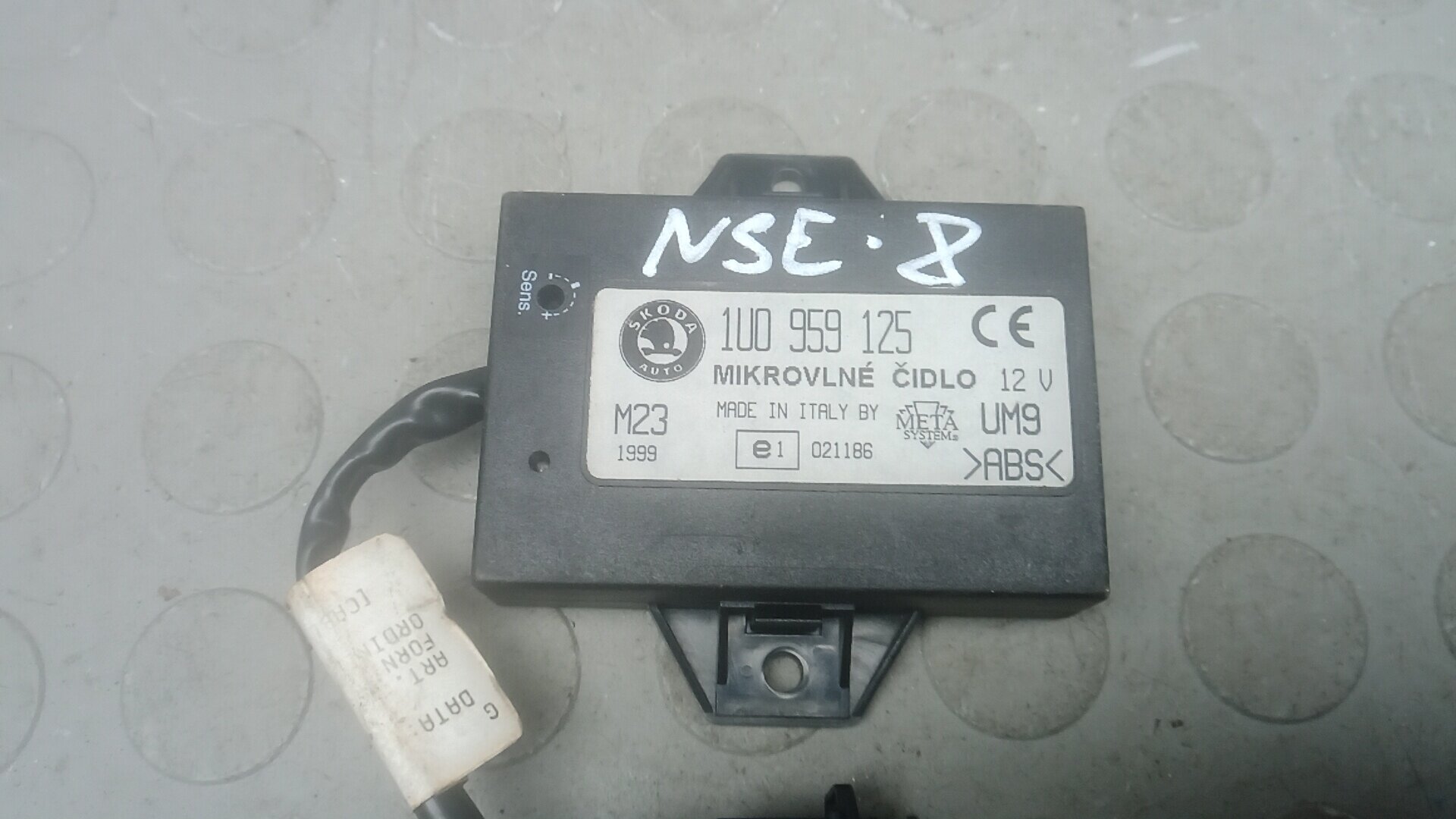 Блок управления SKODA OCTAVIA A4, Номер 1u0959125