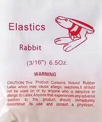 Ортодонтические резинки DENTOSEE 3,5/5,0/6,5 унций 6.5 OZ-Rabbit-10bag