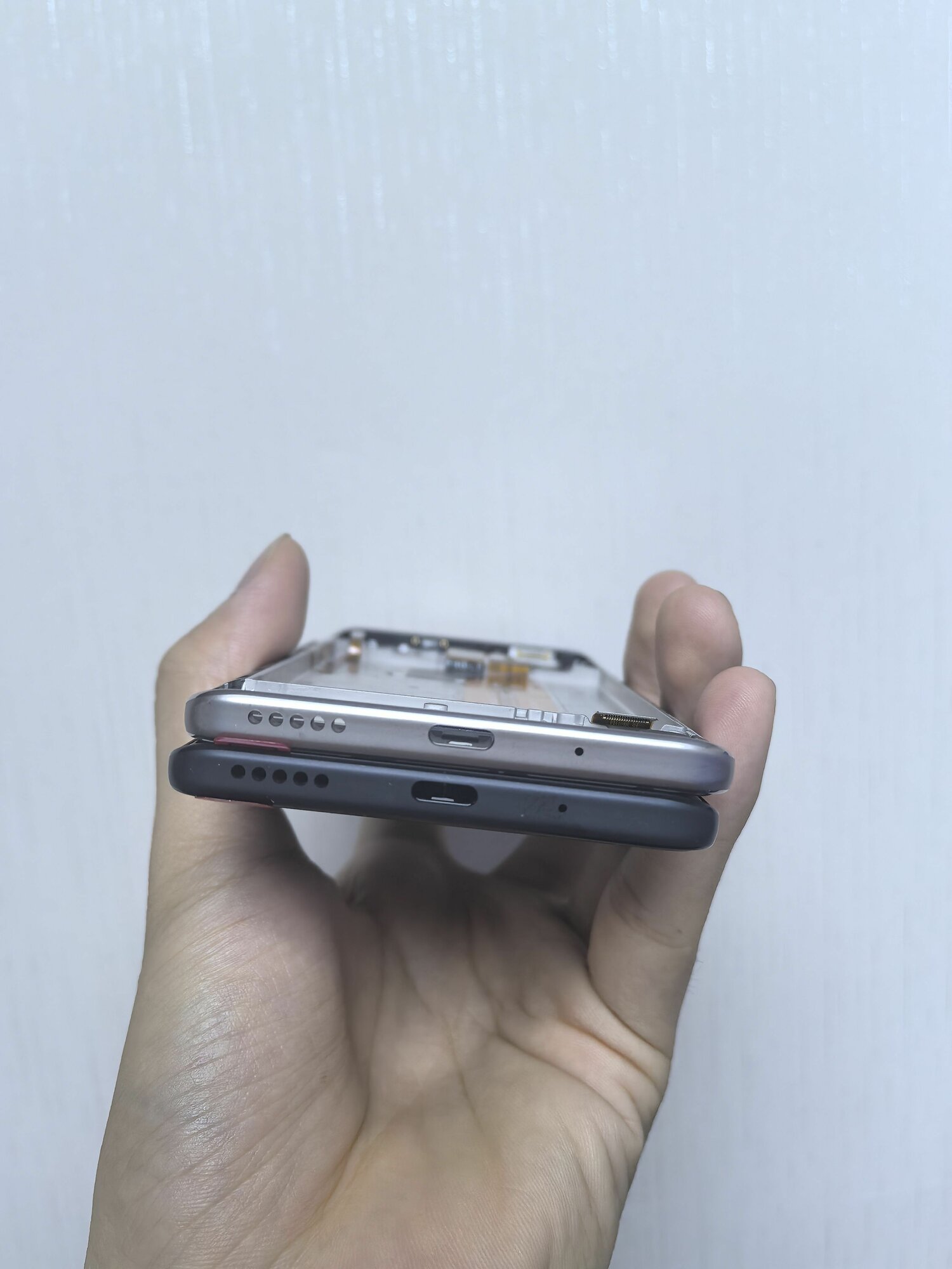 Дисплей с рамкой и тачскрином для смартфона Honor 50SE, черный, LCD.