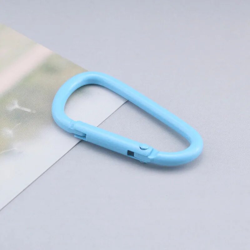 Небольшой карабин Sky blue 4.5cm (5шт.)