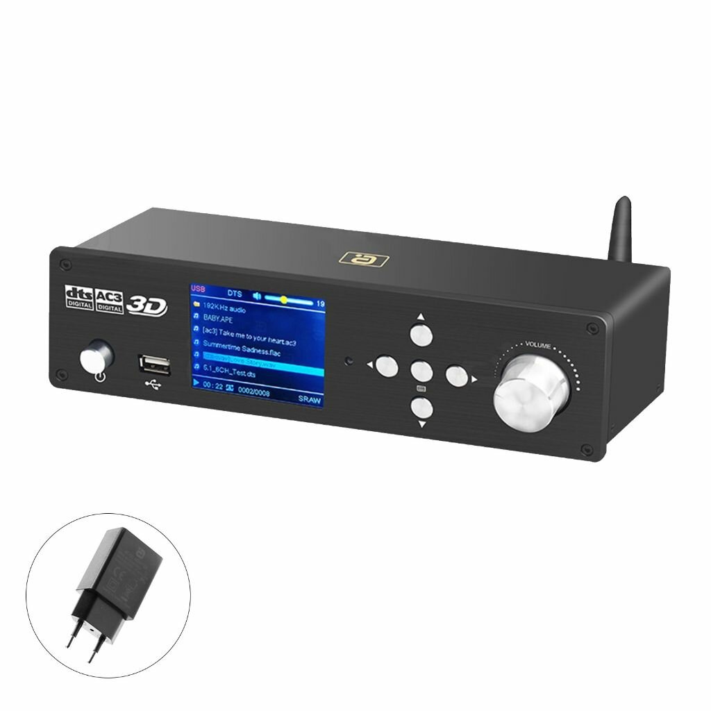 HD950 DTS HD 5.1CH аудио декодер HDMI2.0 Bluetooth-совместимый приемник 5.0 DSD 32-БИТНЫЙ адаптер ARC PC-USB OTG Адаптер Конвертер