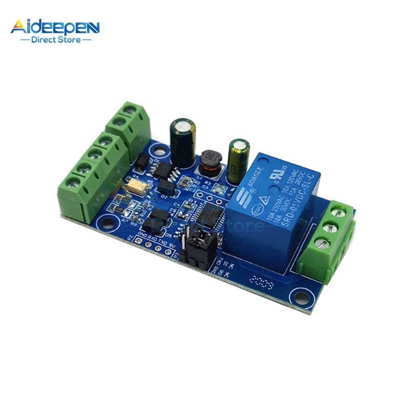Aideepen Реле модуль 2 канала Modbus RTU — фото 1