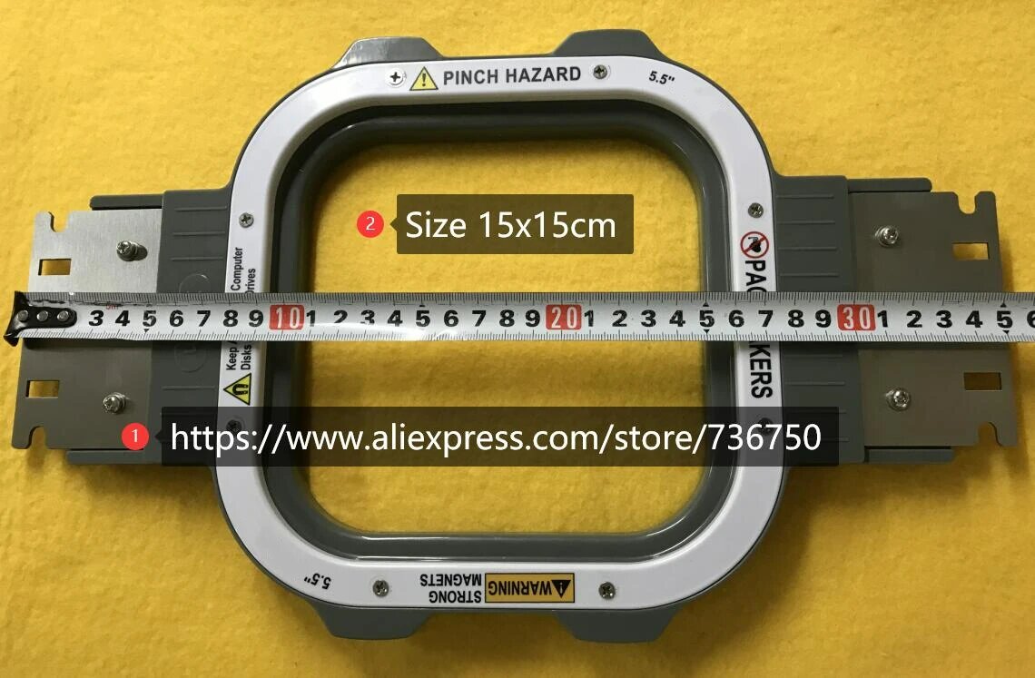 Магнитные рамки Tajima для вышивальных машин Size(15x15cm)