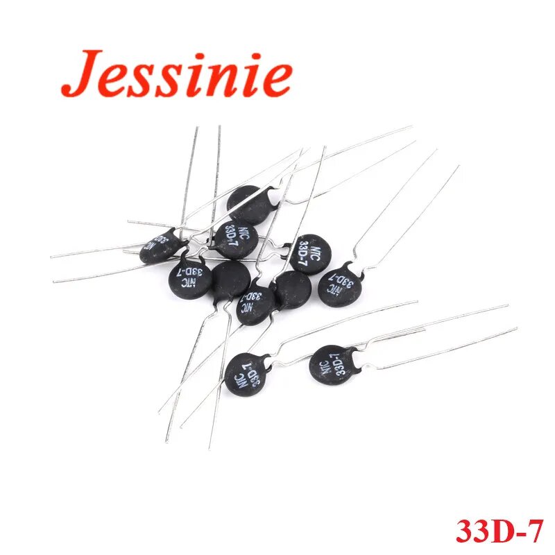 Терморезисторы NTC 33D-7 33D7 Jessinie 20 шт