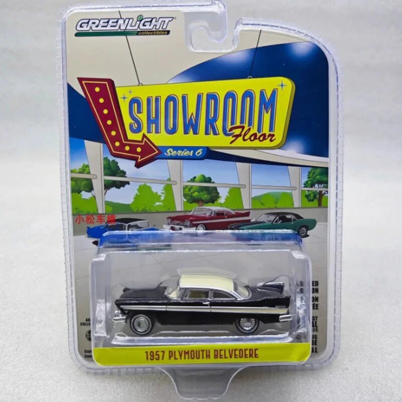 WELLY 1:64 1957 Plymouth Fury/Belvedere модель автомобиля
