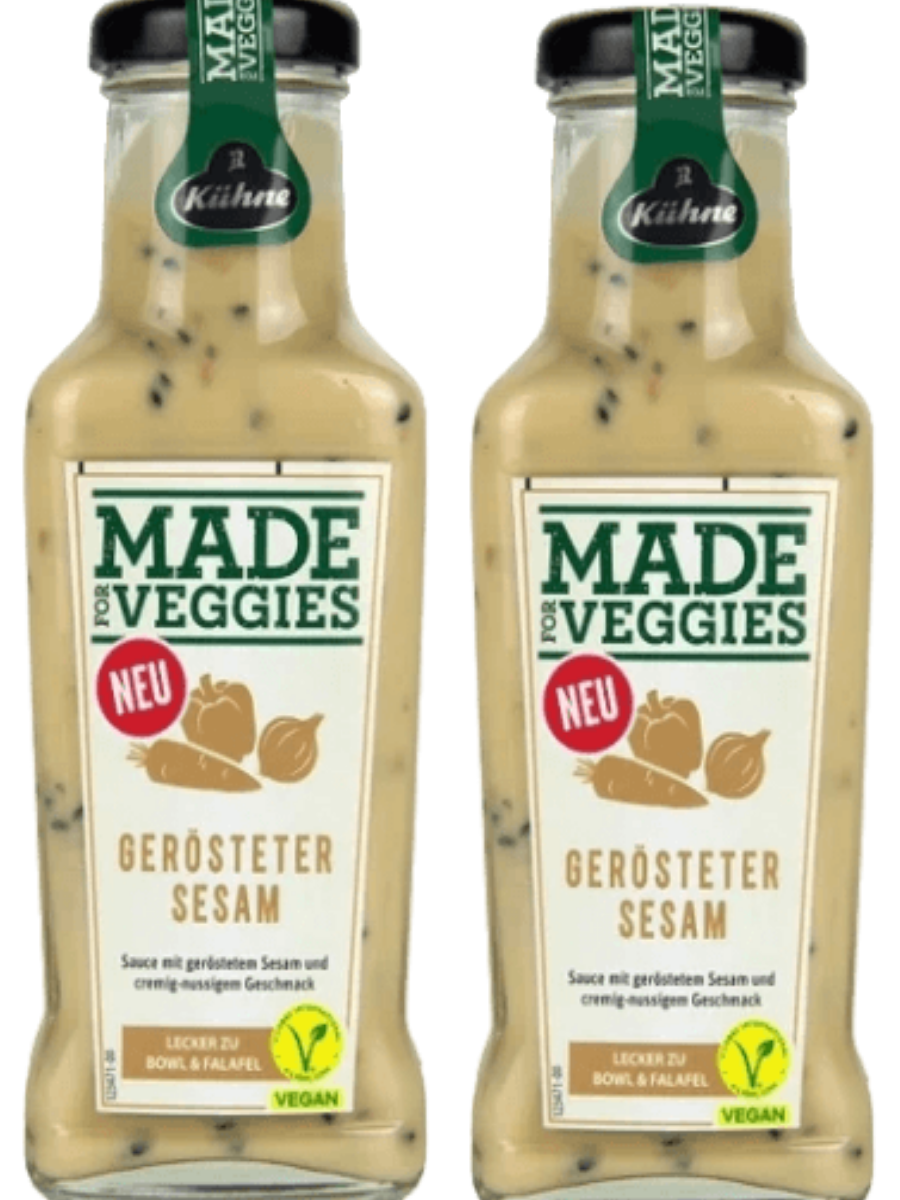Соус с кунжутным маслом и жареным кунжутом vegan веганский 235 мл*2шт