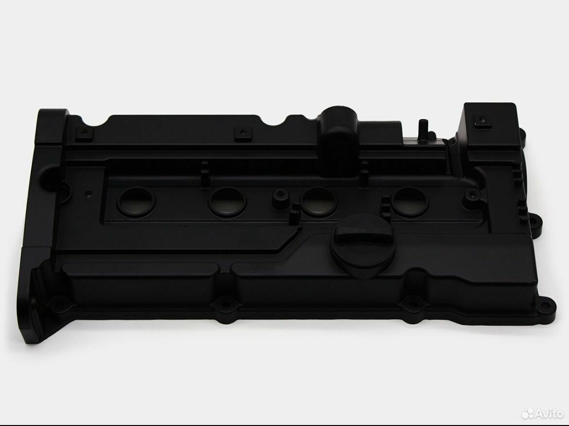 Крышка клапанов 22410-26635 для Hyundai/Kia, ABS пластик, черная, 1 шт.