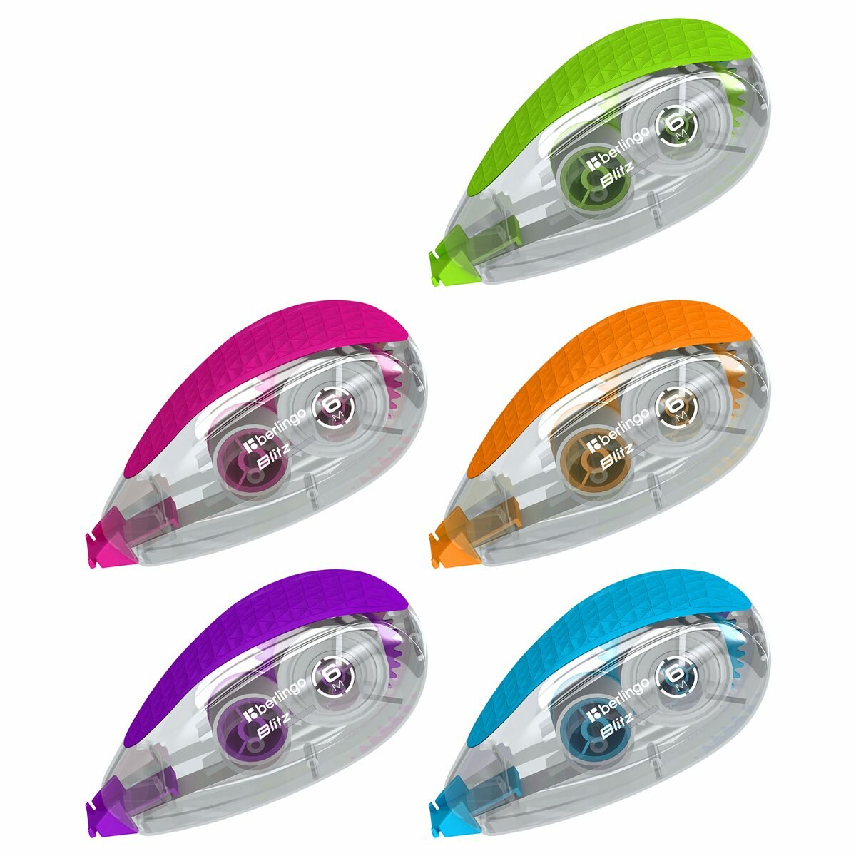 Корректирующая лента Berlingo Blitz, 5мм x 6м (Fks_06010), 1шт.