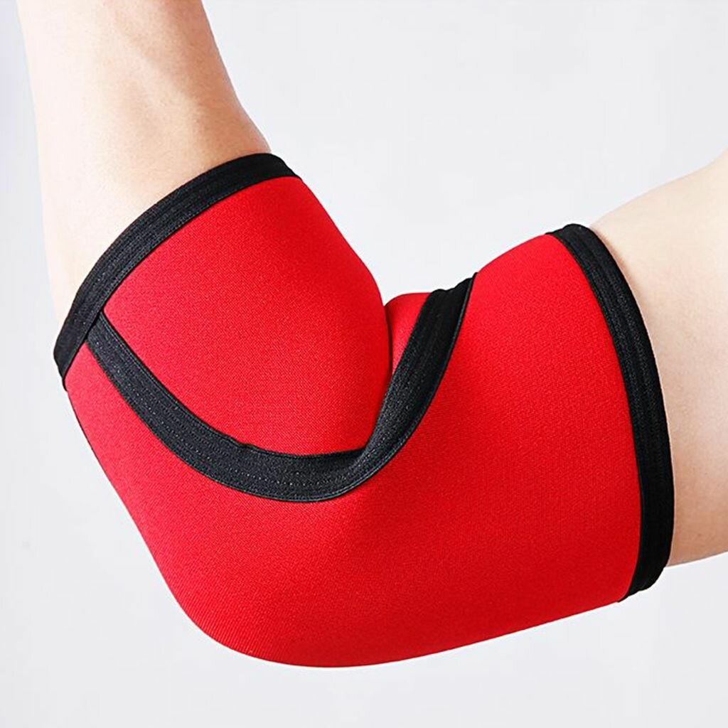 Спортивные противоударные приседания для тяжелой атлетики с утолщенными налокотниками