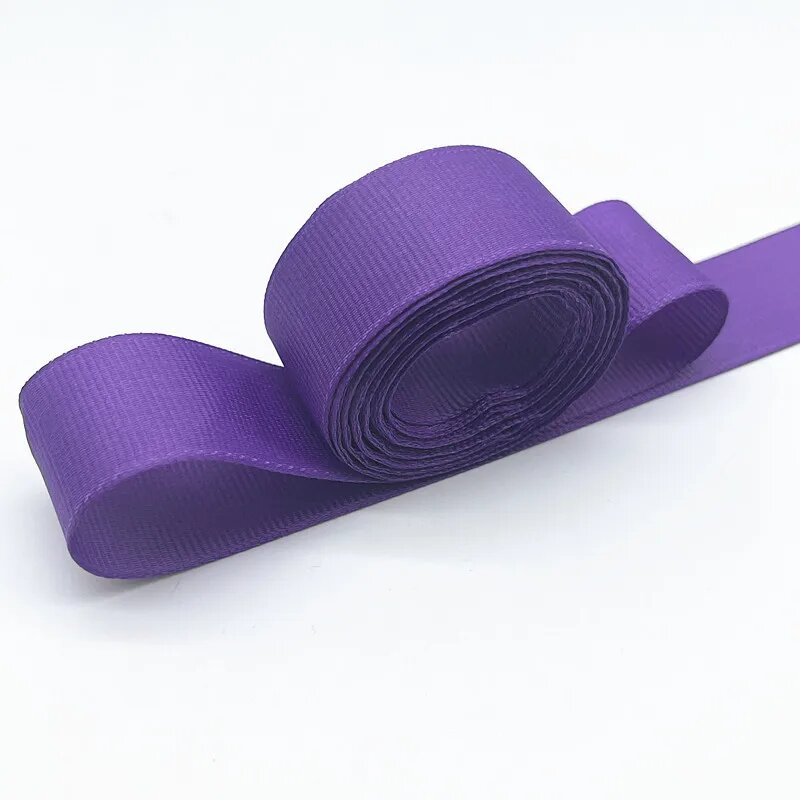 Цветная репсовая лента MYXHBBGT 5 ярдов Фиолетовый, 03, 10mm(5yards)